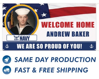 Welcome Home Banner - Etsy