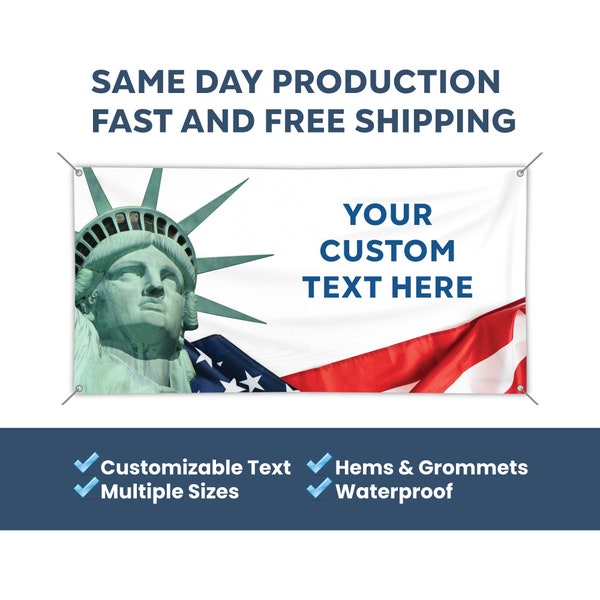 Patriotic Banner - Etsy