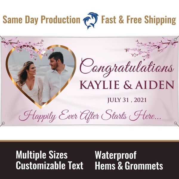 Wedding Banner - Etsy