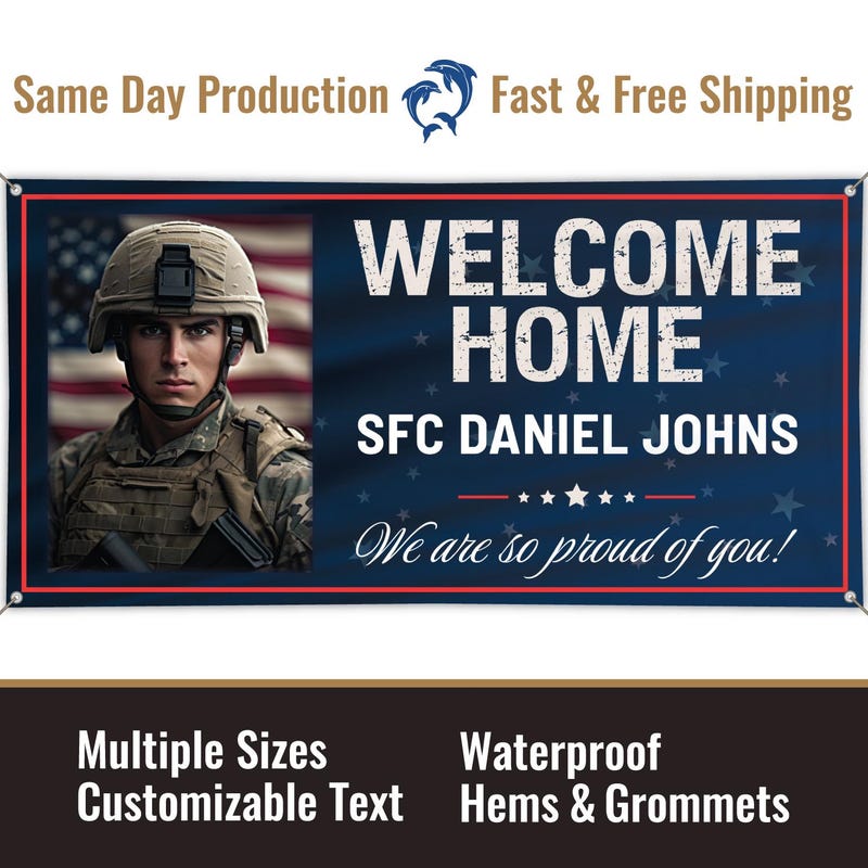 Army Banner - Etsy