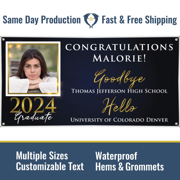 Grad Banner - Etsy