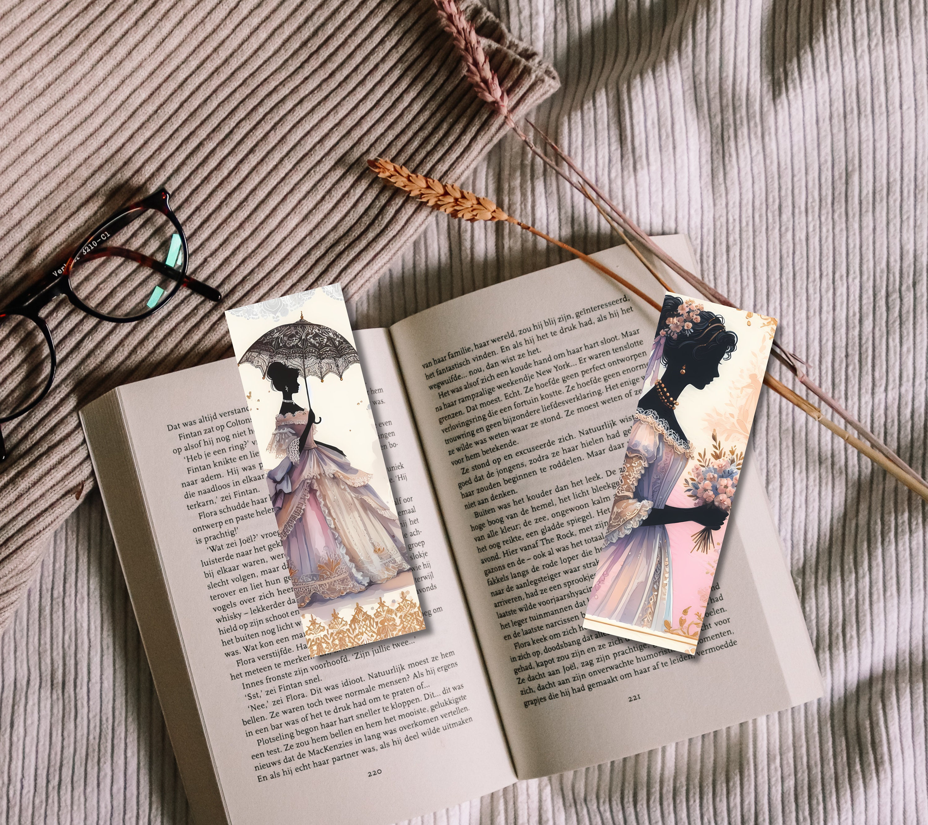 8 Elegant Regency Era Bookmark Designs, Printable Bookmarks Bookmark ...