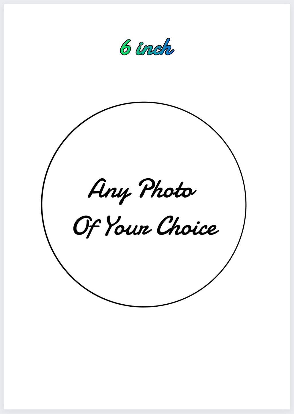 Personalised Edible Cake/cupcake Toppers Your Text/wording/image Font ...