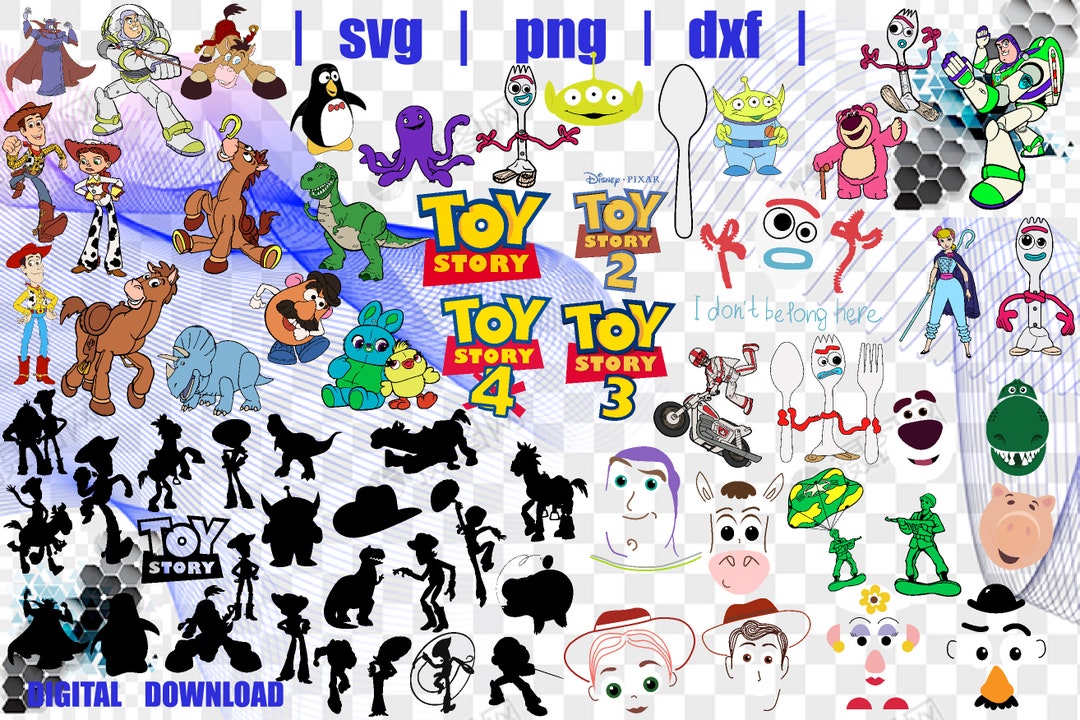 The Toys Svg/svg for Kids/ File for Cricut Svg/ Silhouette Svg/ Cute ...