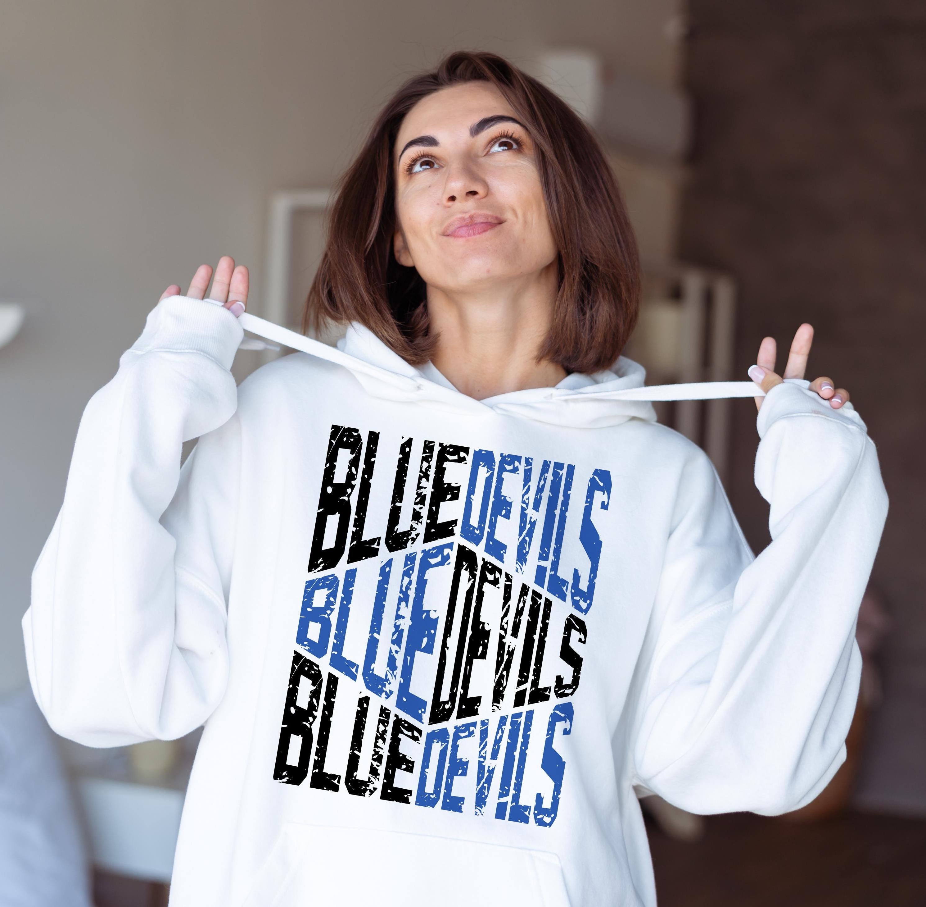 Blue Devils Png Design/ Mascot Design Png/football Mom Png/ Blue Devils ...