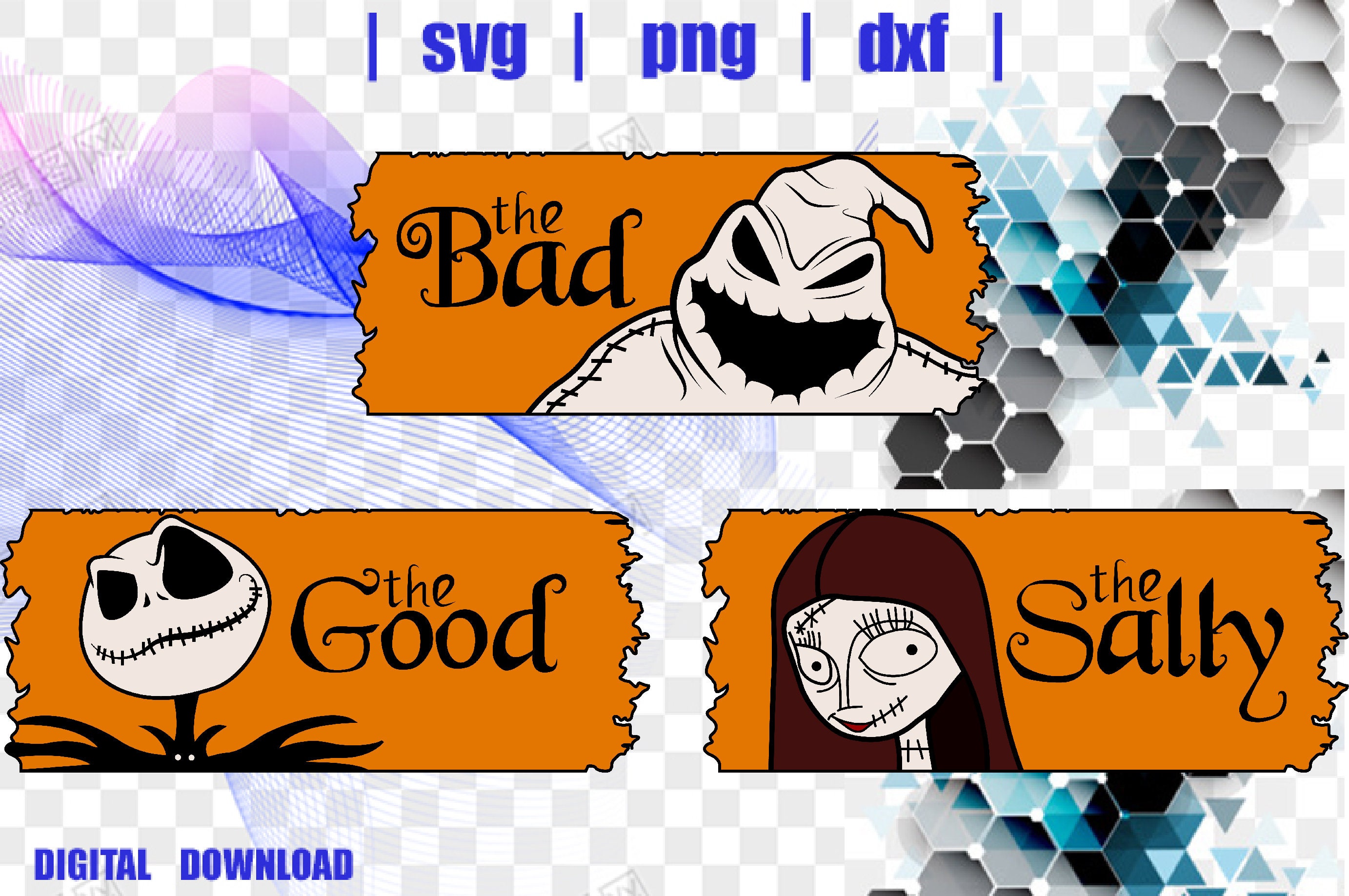 The Goog the Bad the Sally Svg File/halloween Svg/ Halloween - Etsy