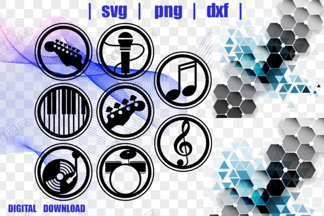 Musical Instruments Svg/ Drummer Svg/ Piano Svg/ Guitar Svg/ / Music ...