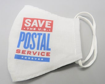 Postal Face Mask - Etsy