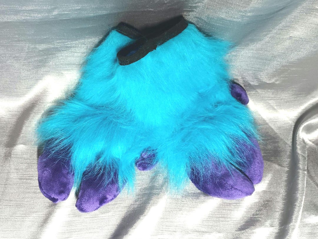 Blue and Purple Hoof Hands - Etsy