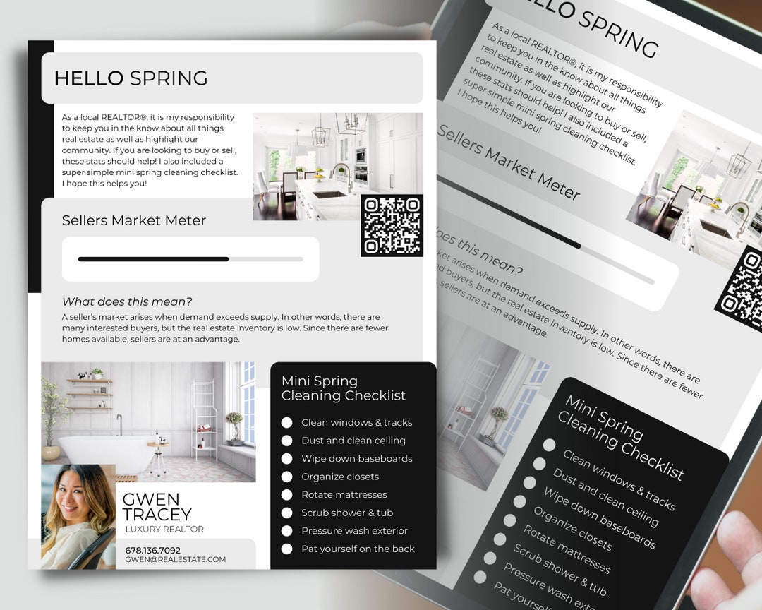 Real Estate April Newsletter Template: Realtor Email Marketing (canva ...