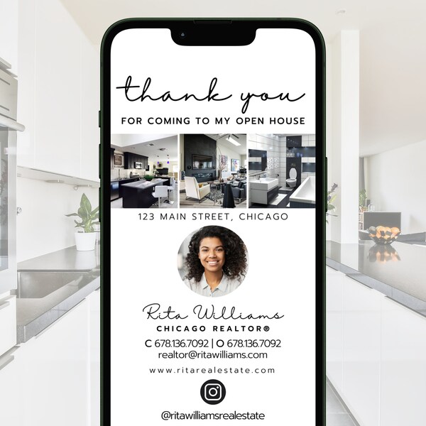 Open House Card - Etsy