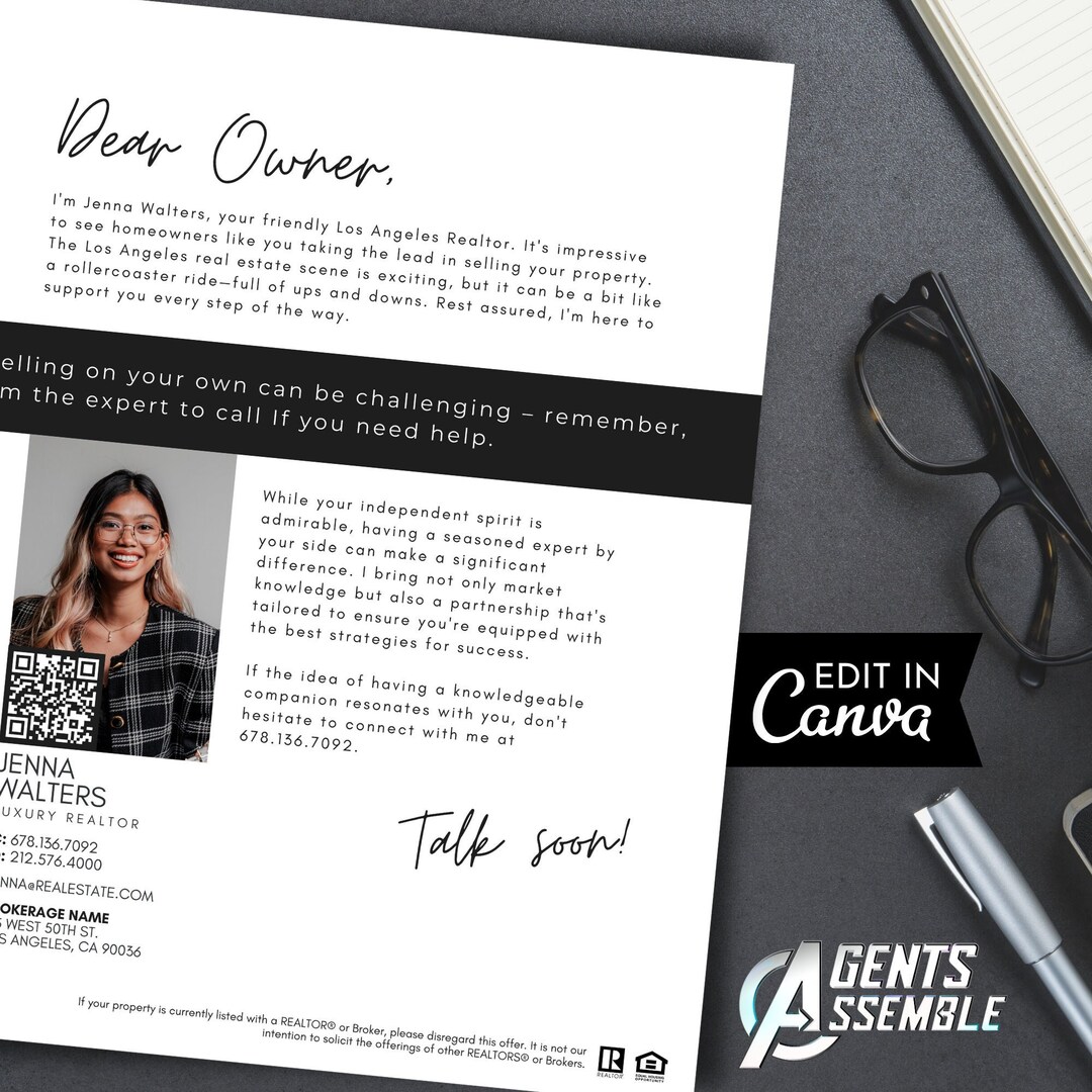 Fsbo Letter For Realtors Realtor Marketing Real Estate Letter