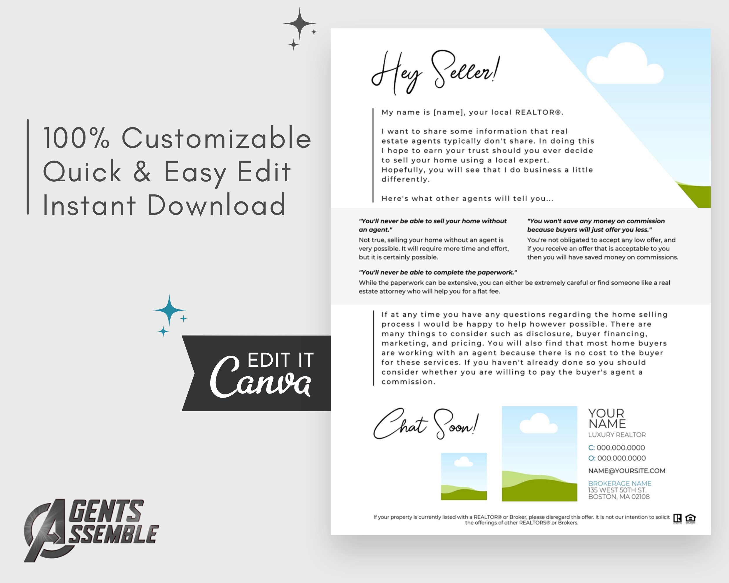 For Sale by Owner Letter V2 Fsbo Letter Real Estate Letter - Etsy Hong Kong