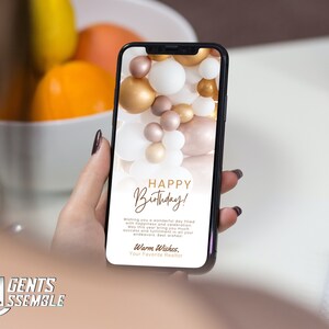 Real Estate Birthday Text Message Template: Client Marketing (canva ...