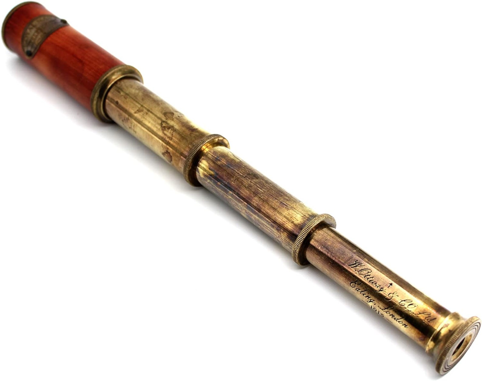 Replica of Vintage Pirate Brass Antiquelook Telescope\spyglass ...