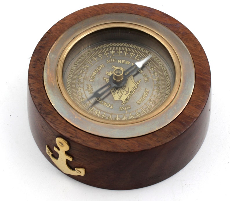 Antiquelook Compass Replica of Vintage Baptized, Graduation, Christmas ...