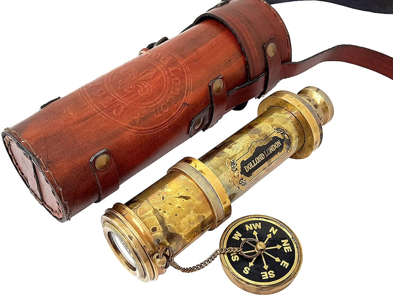 Replica of Vintage Nautical Brass 16" Telescope/antiquelook Spyglass in ...