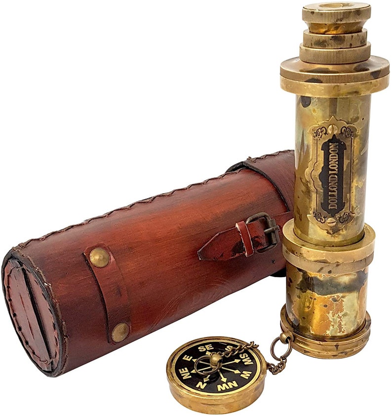 Replica of Vintage Nautical Brass 16" Telescope/antiquelook Spyglass in ...