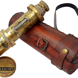 Replica of Vintage Nautical Brass 16" Telescope/antiquelook Spyglass in ...