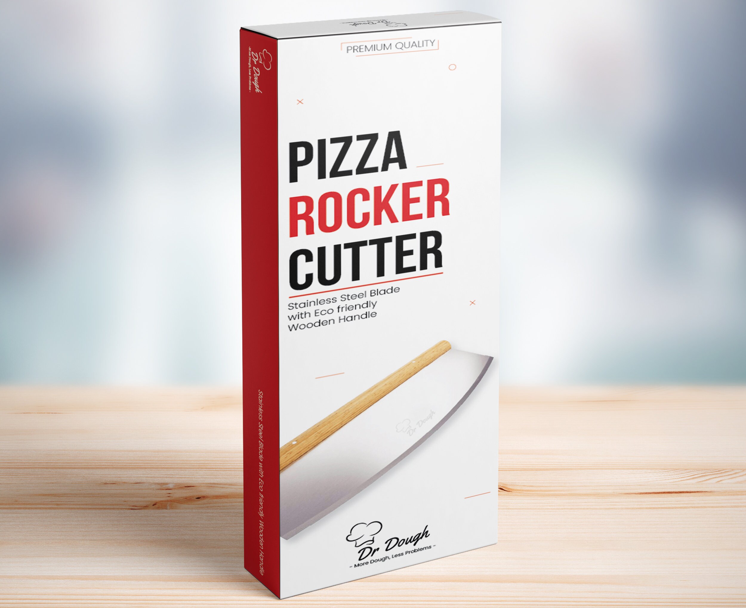 Pizza Rocker Cutter Premium Multi Purpose Cutter for Pizzas Extra Sharp ...
