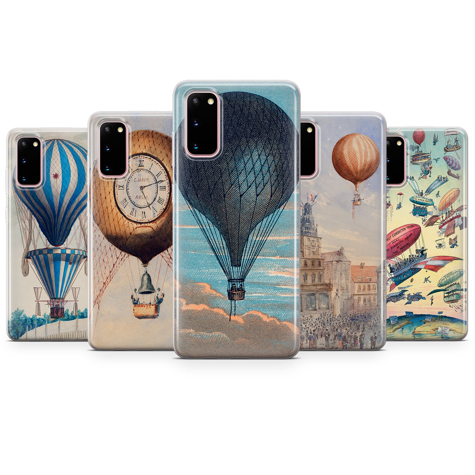 Hot Air Balloon Cute Phone Case Fit for Iphone 14 13 Pro 12 - Etsy