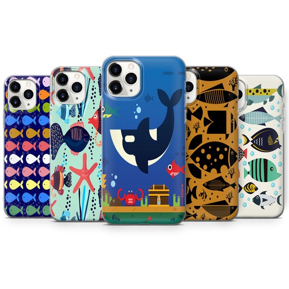 Ocean Fish Fossils Phone Case Fit for Iphone 14 13 Pro 12 - Etsy