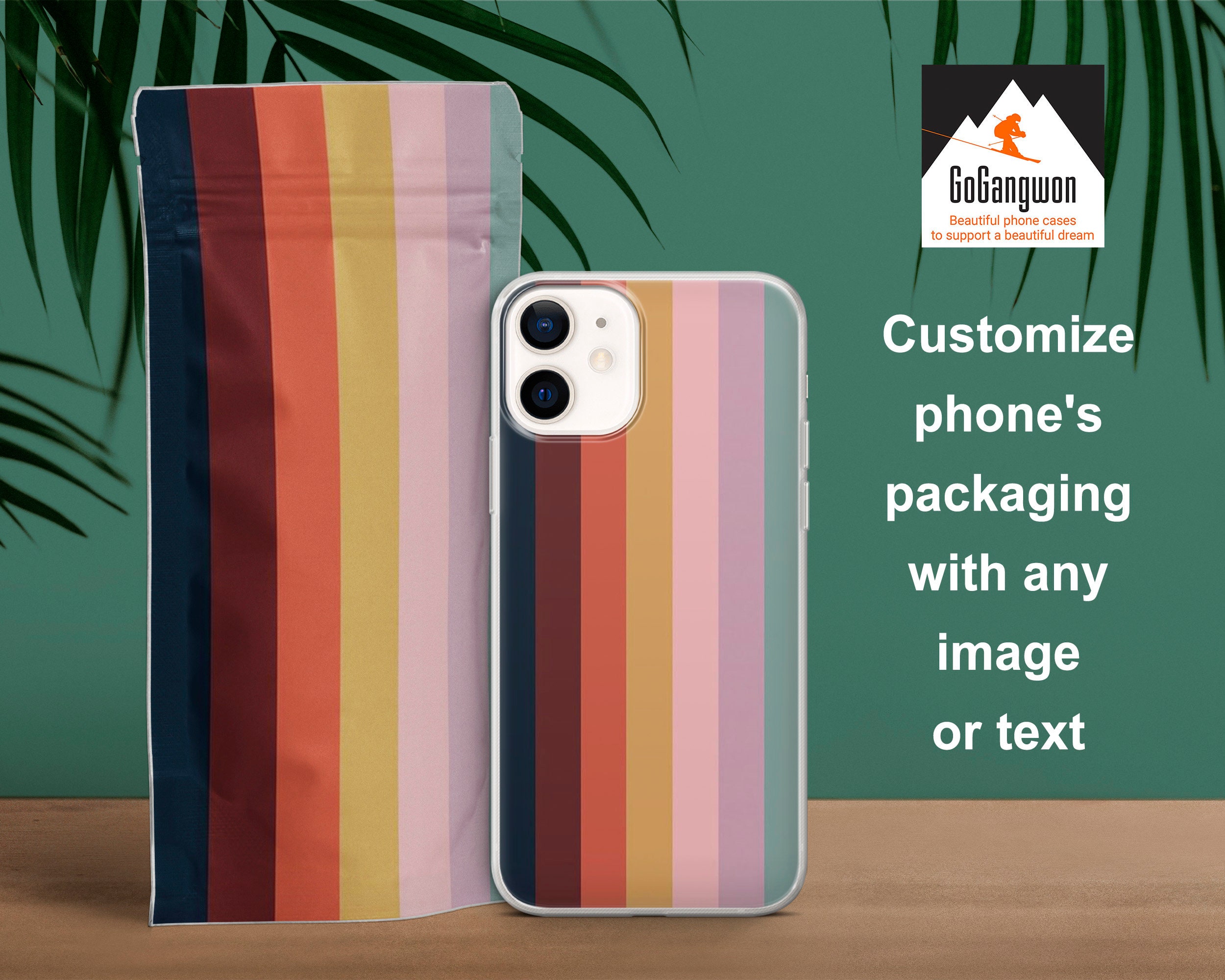 Aesthetic Vertical Stripes Phone Case for Iphone 14 13 Pro - Etsy Canada