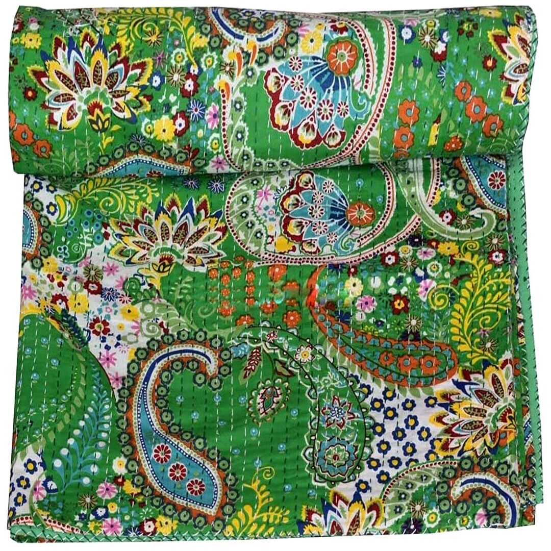 Indian Traditional Hnadmade Block Print Farida Design Pure Cotton ...