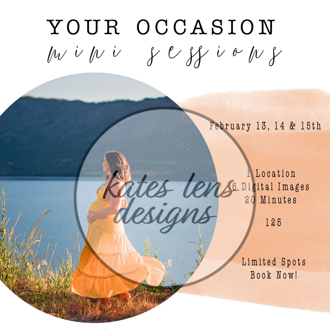 Mini Session Template Photography Template Editable Photography / Mini ...