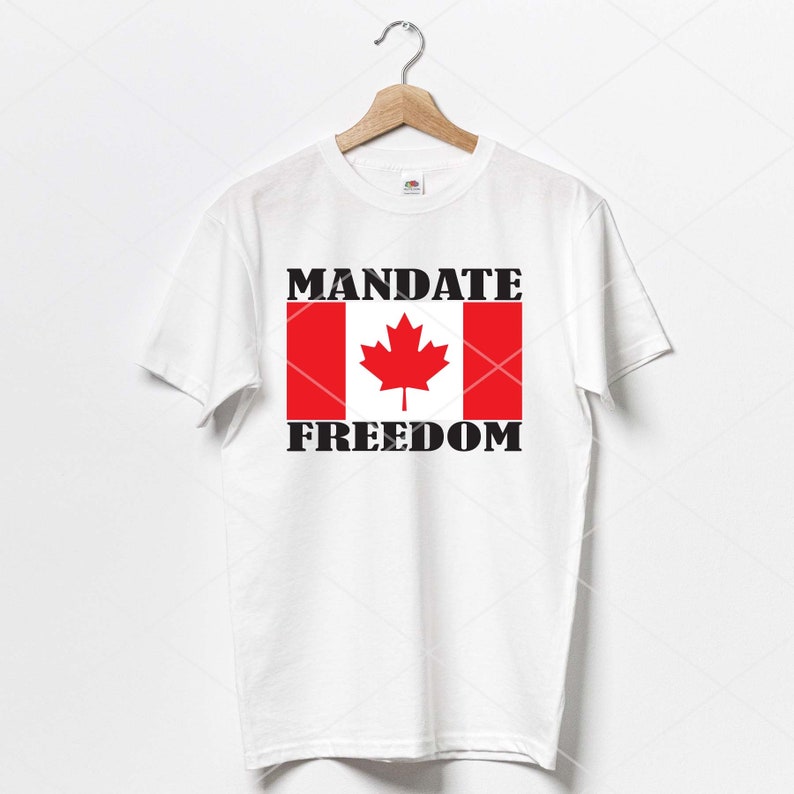 Mandate Freedom Graphic| Freedom Convoy | Canada Decal Sticker SVG ...