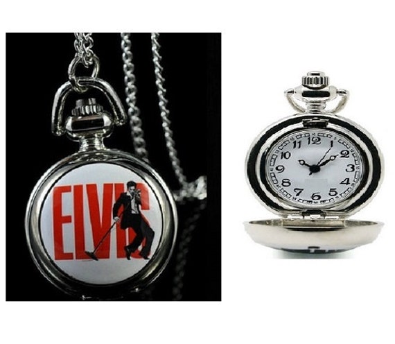 Elvis Presley Singer Pocket Watch | Etsy