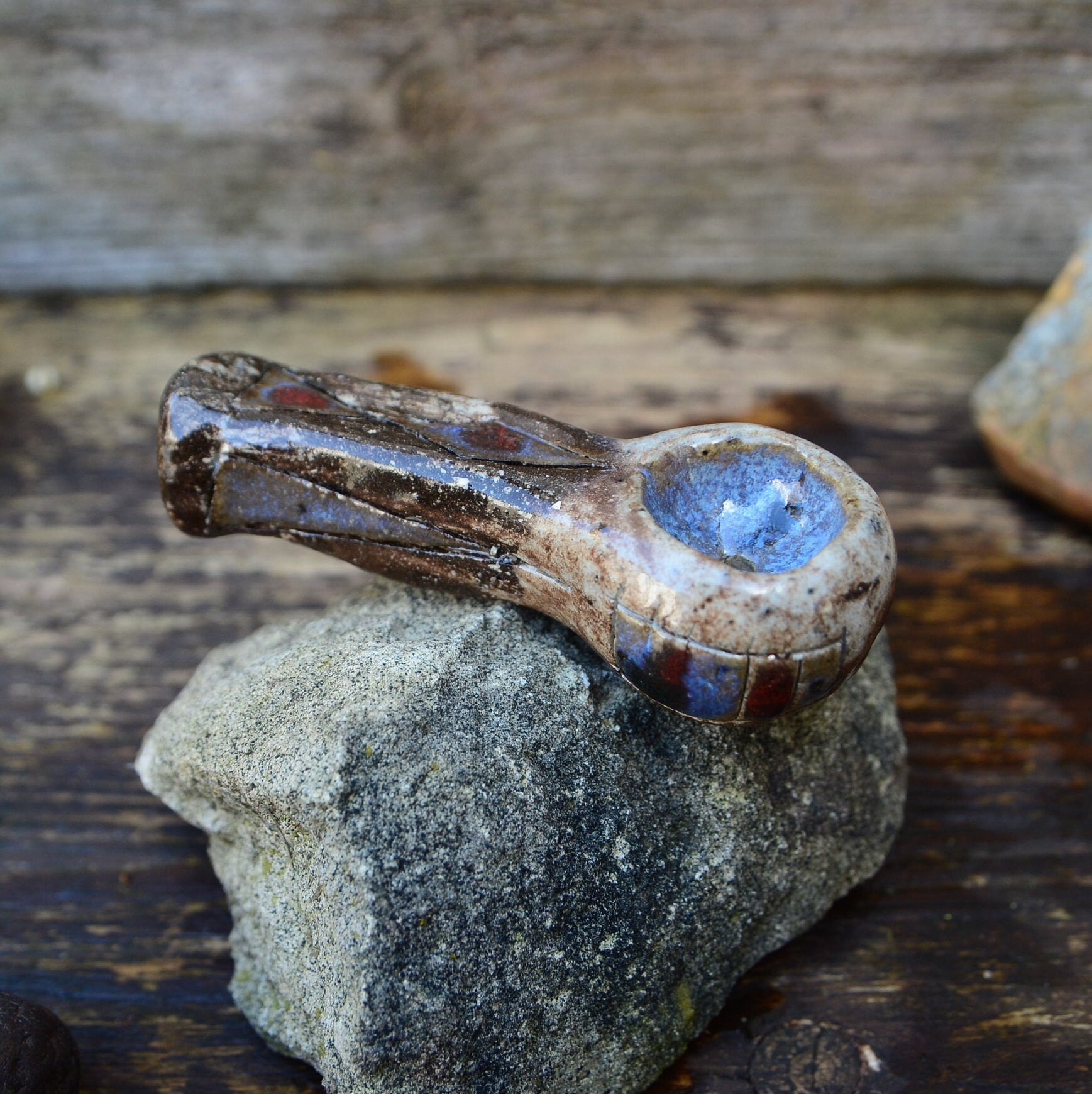 keramik Pfeife fajka ceramiczna. ceremonial pipe Unique ceramic pipe ...