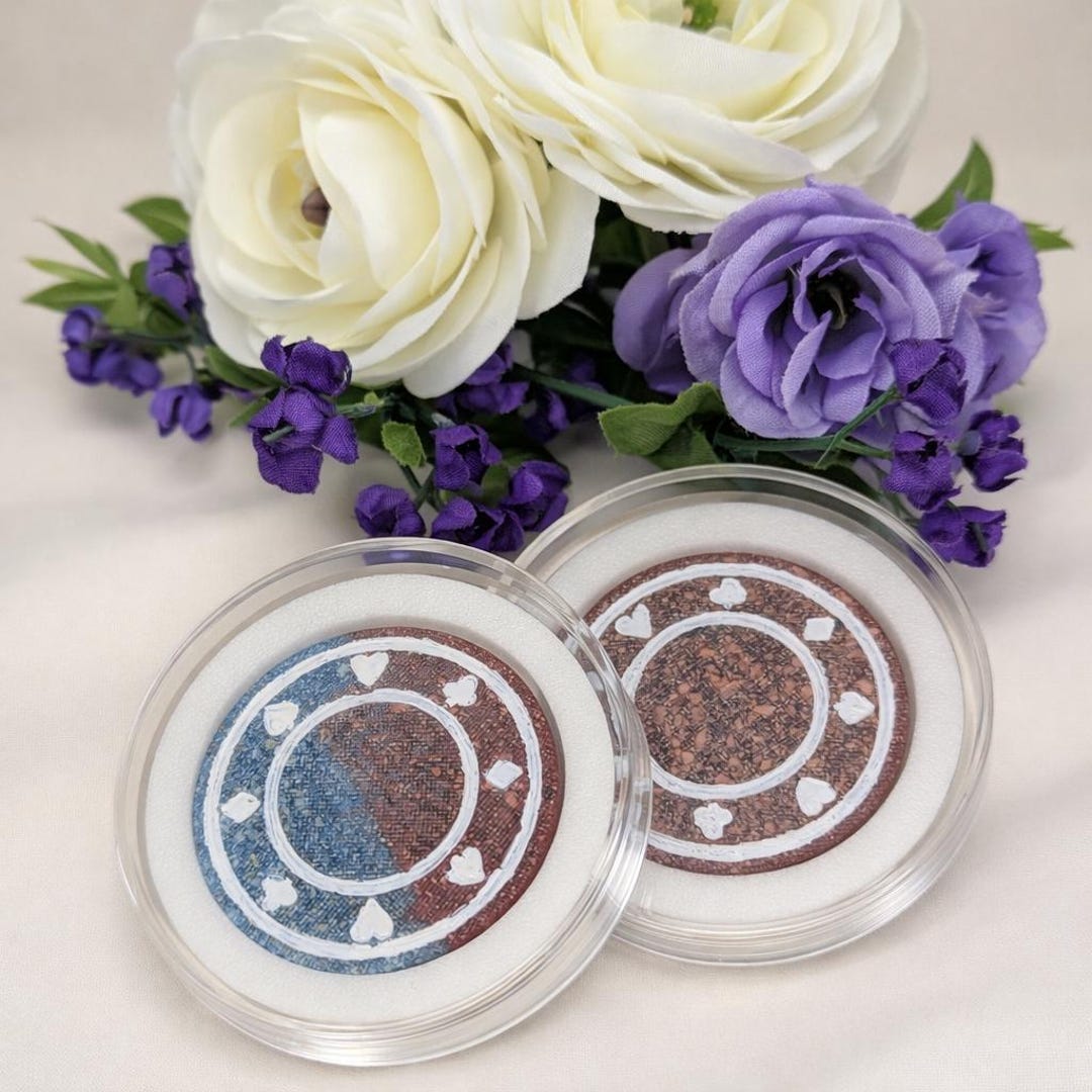Memorial Poker Chip - Card Guard, Golf Ball Marker, DNA Cremation ...