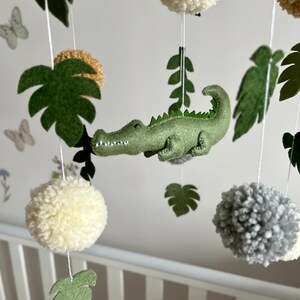 Cute Alligator Mobile for Baby Nursery Crocodile Baby Crib Mobile ...