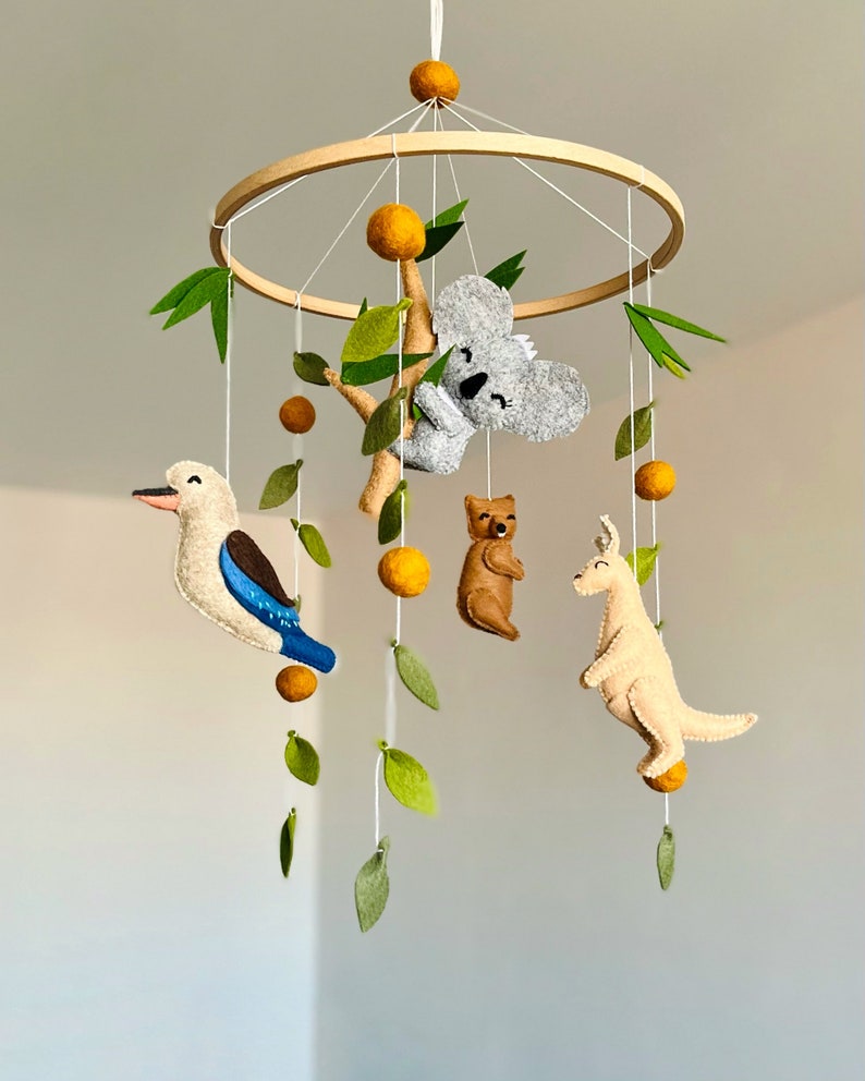 Australian Animals Baby Mobile Koala Mobile Animal Mobile Nursery ...