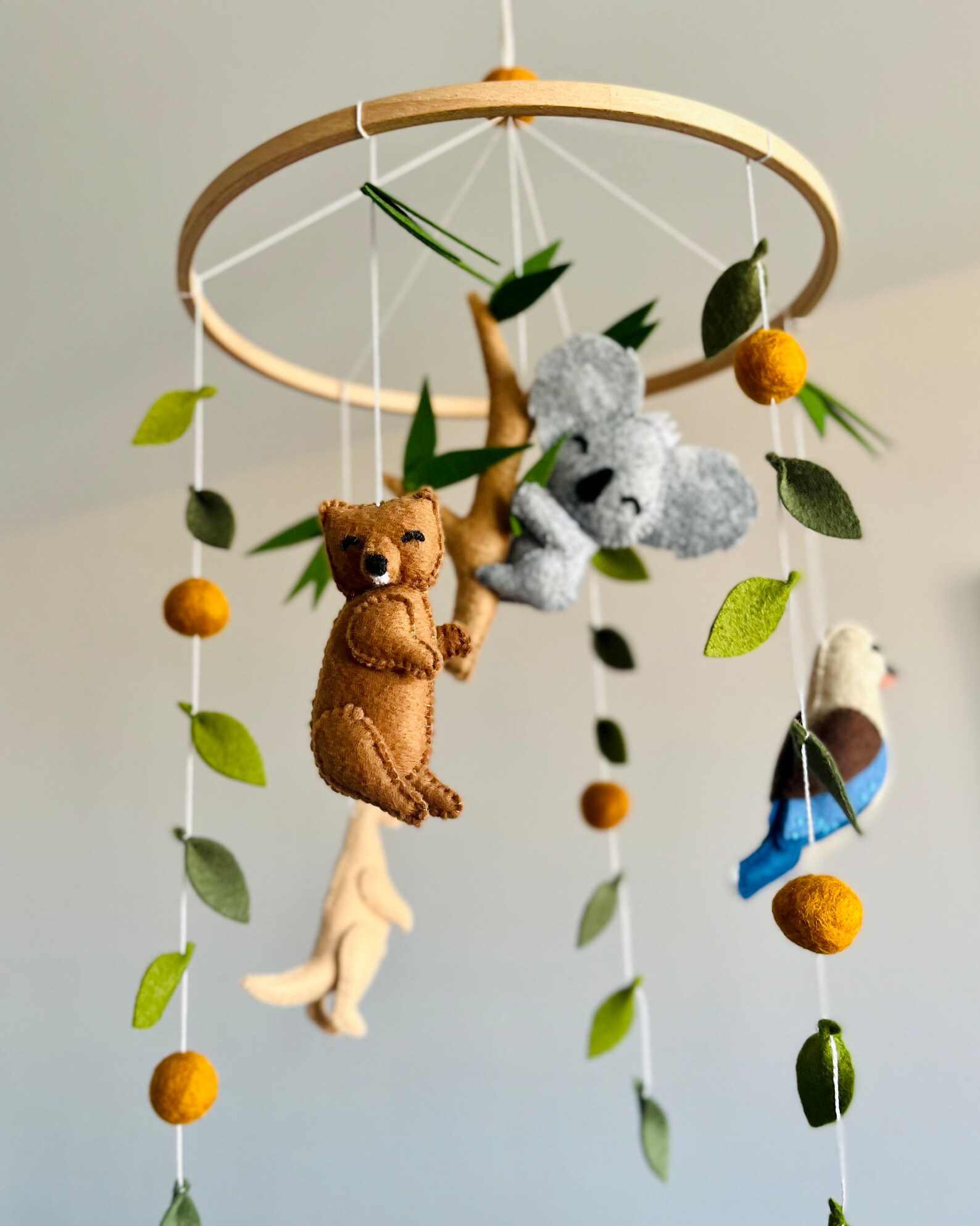 Australian Animals Baby Mobile Koala Mobile Animal Mobile Nursery ...