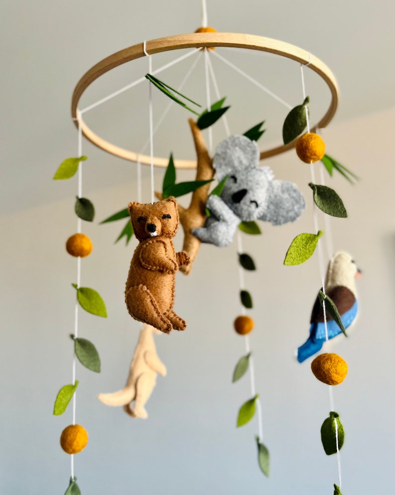 Australian Animals Baby Mobile Koala Mobile Animal Mobile Nursery ...