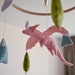 Dragon Baby Mobile for Girls Room Baby Girl Mobile Pink Dragon - Etsy