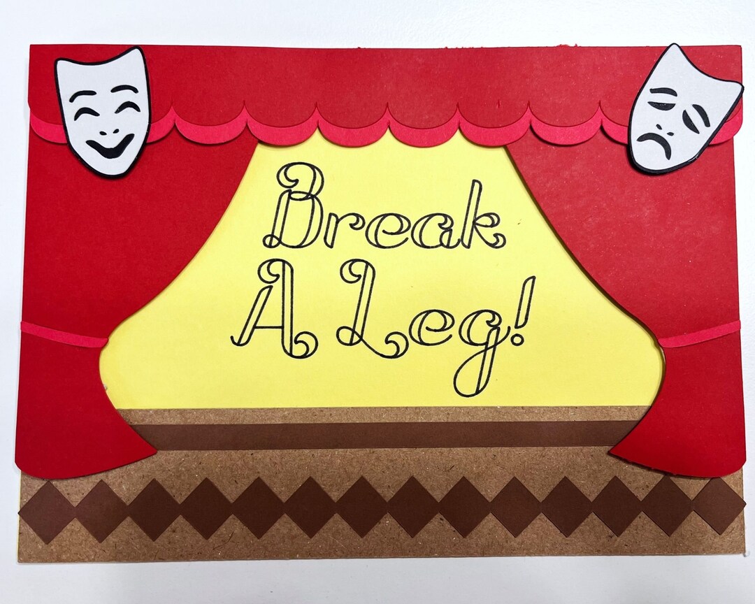 Broadway Musical Theater Card | Hamilton | Wicked | Disney | Phantom ...