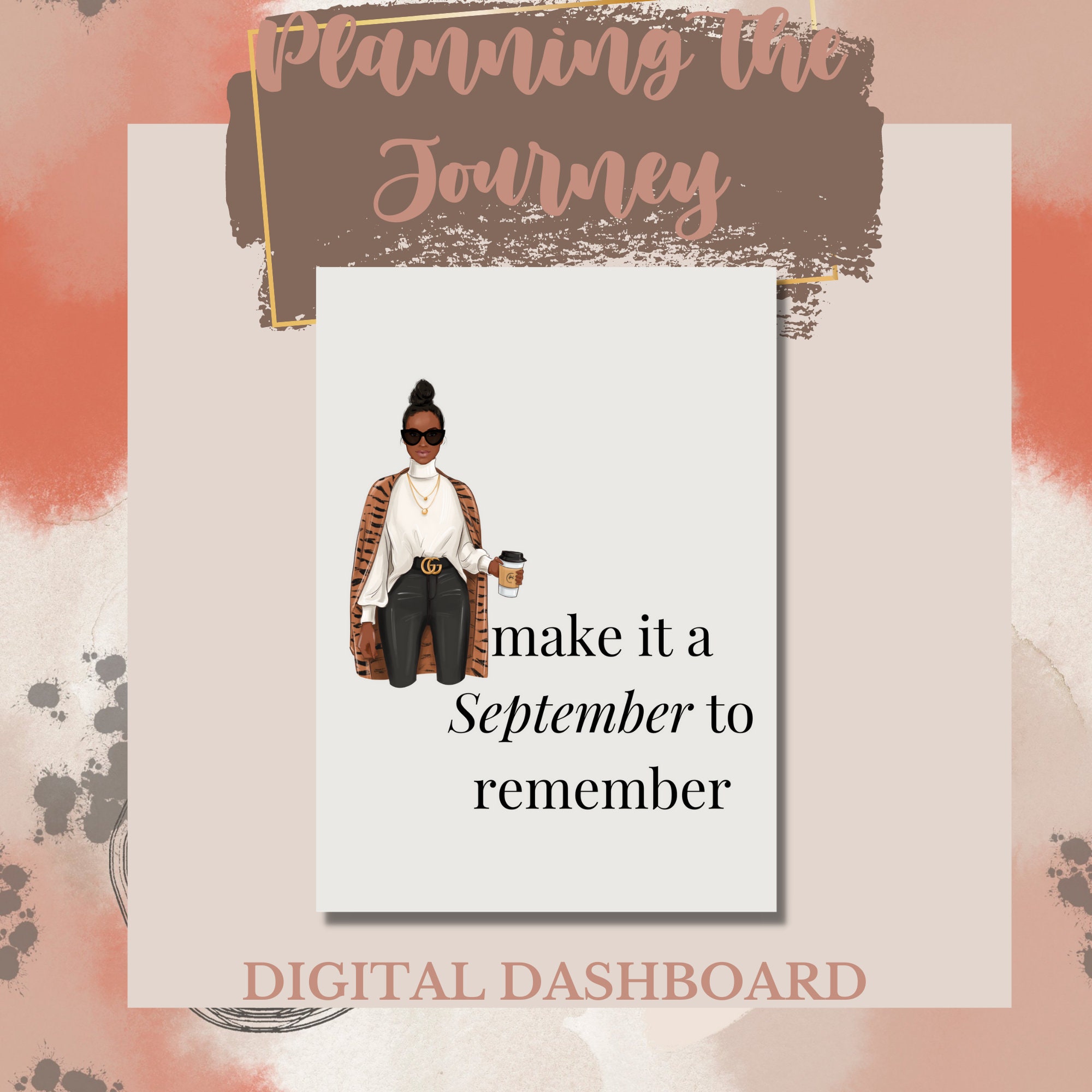 September to Remember Printable Dashboard - Etsy