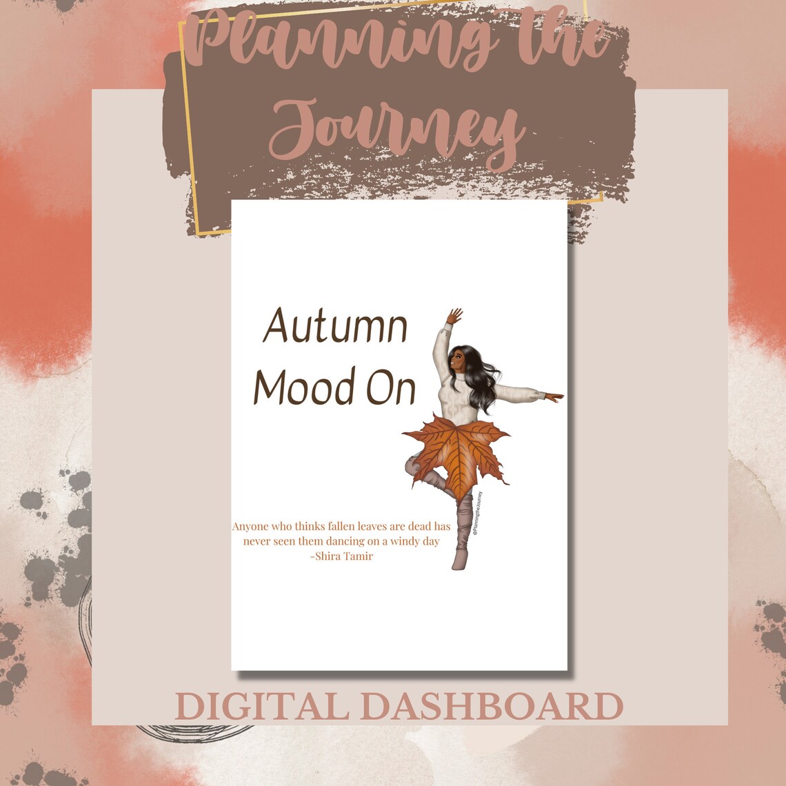 Autumn Mood on Printable Dashboard - Etsy