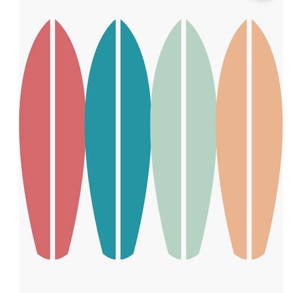 Surfboard Stickers - Etsy
