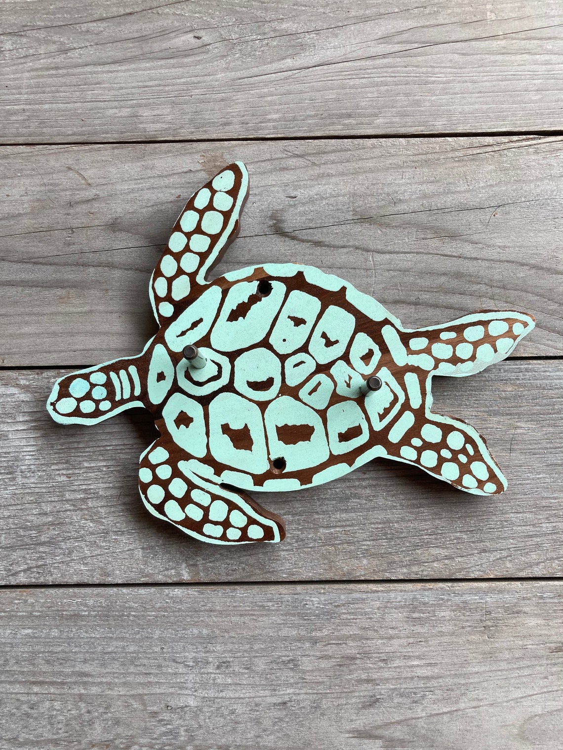 Sea Turtle Hook, Wood Hook, Key Hook, Kids Room Decor, Sea Turtle Gift ...