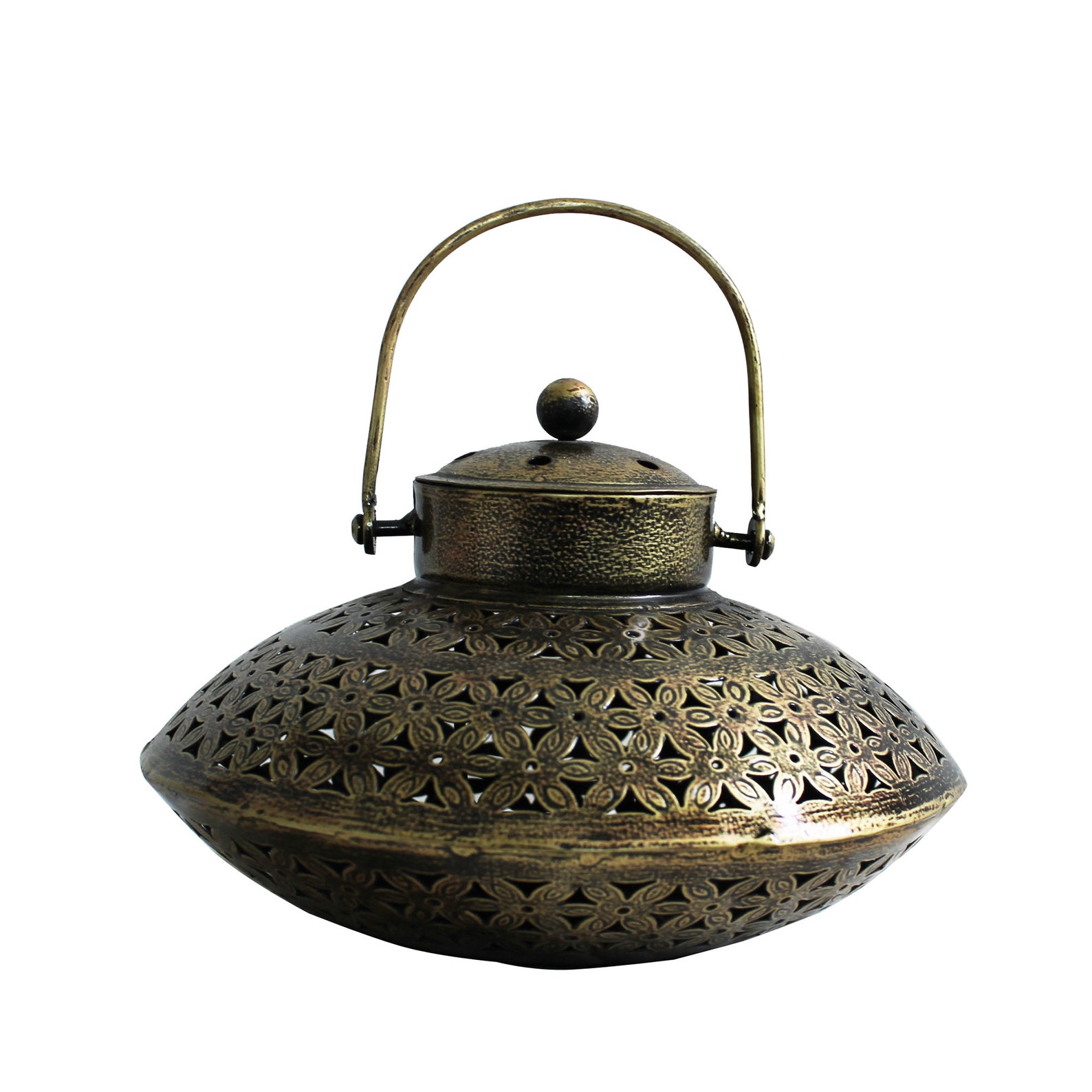 Sadhubela® Wall Decor Degchi Dhoop Pot Antique Finished | Etsy