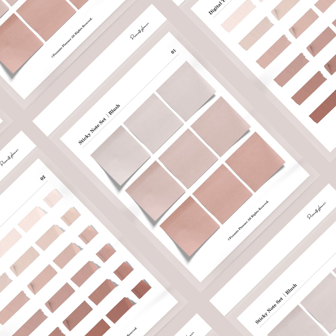 Gradient Digital Sticky Note & Tape Set for Goodnotes,notability ...