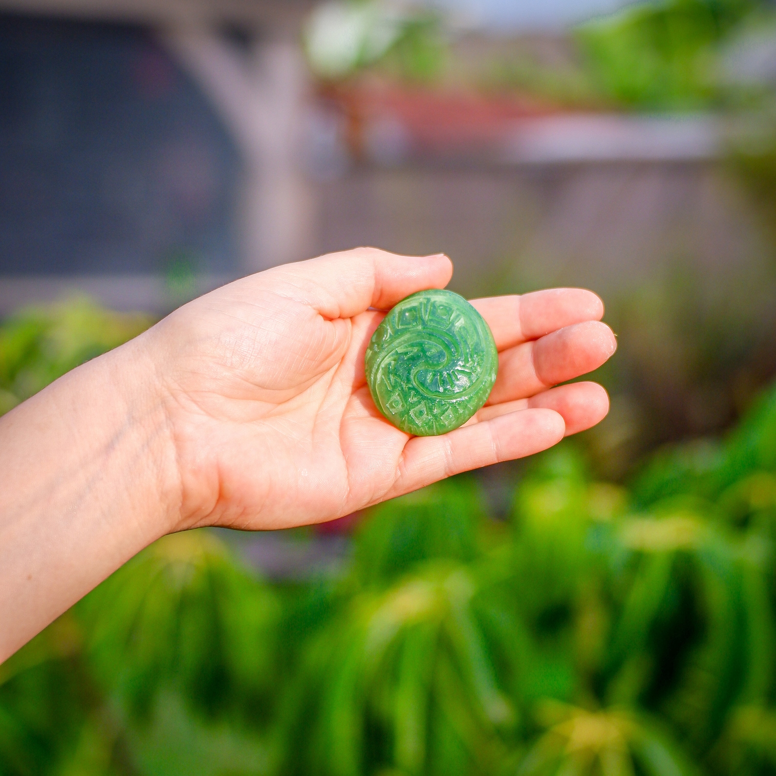 Heart of Te Fiti Inspired Stone | Etsy
