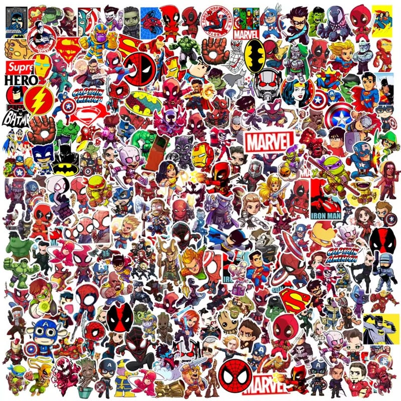 Spider Man Stickers - Etsy