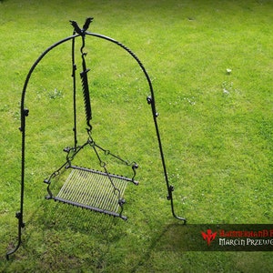 Forged Grate, Barbecue Accessories, Steel Blacksmith Grate. - Etsy