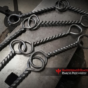 Hand Forged Chain, Medieval, Chain, Iron Chain, Plant Hanger, Lamp ...