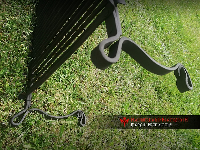 Forged Grate, Barbecue Accessories, Steel Blacksmith Grate. - Etsy